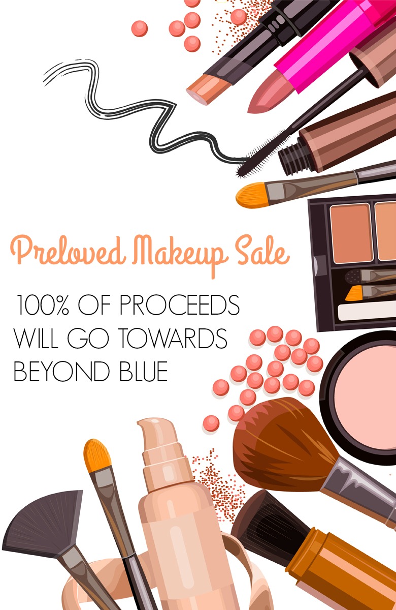 Preloved Makeup Sale for Beyond Blue 2015 - Beautyholics Anonymous